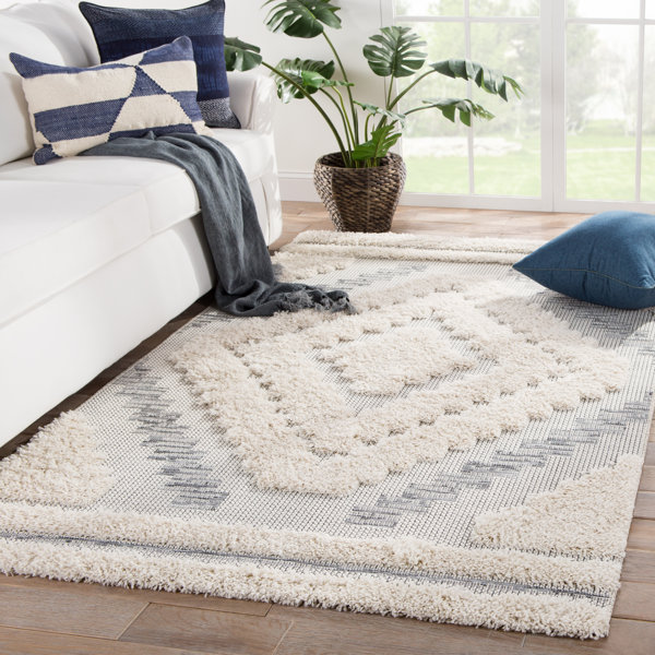 AllModern Tapis intérieur / extérieur gris Jerron Southwestern et Commentaires - Wayfair Canada